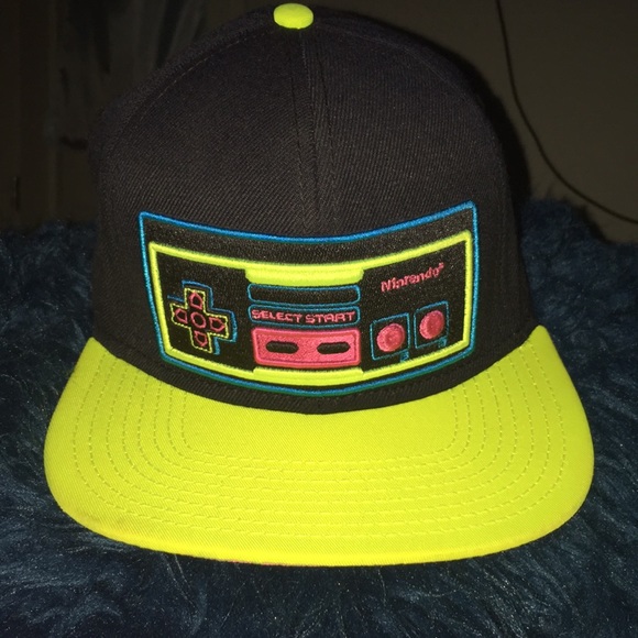 Nintendo | Accessories | Nintendo Controller Logo Snapback | Poshmark